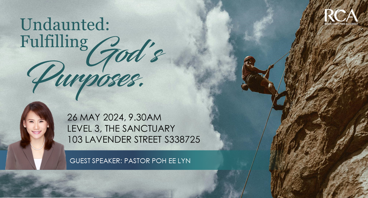 Sunday Service – Undaunted: Fulfilling God’s Purposes. – Risen ...